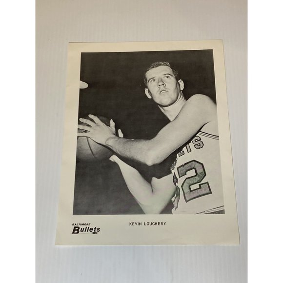 Wall Decor | Vtg Kevin Loughry Baltimore Bullets Basketball Original ...